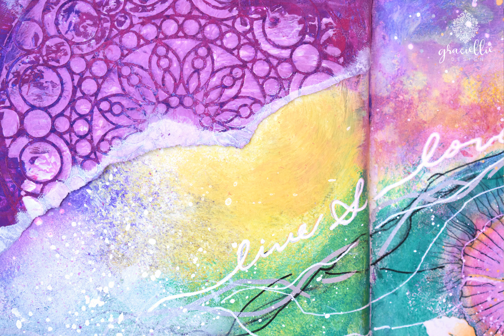 Do you LOVE color? Here’s some -extra colorful- Art Journaling ...
